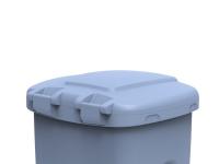 China ISO Standard Custom Rotational Molding For 120L Plastic Waste Bin Own Designed for sale