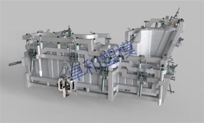 China Anti Rust Full Framework Rotomolding Molds For 255L Truck Fuel Tank for sale