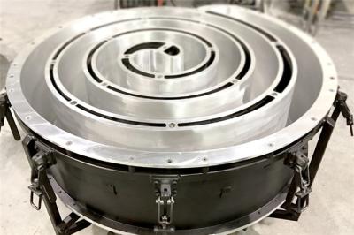 China Die Casting Plastic Rotational Moulding Thread Pipe Under Ground A356 Mould for sale