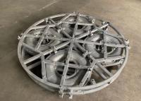 China 24 Inch Life Ring 6061T6 Tool Mounting Fast Mold Plate Design For 3 Meters Rotomolding Machine for sale