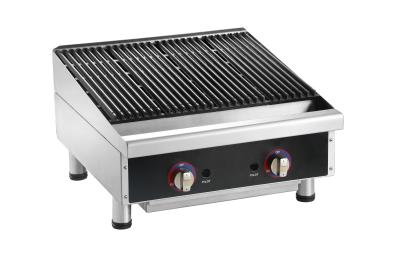 China Stainless Steel Lava Rock Gas Barbecue Grill Adjustable Temperature Indoor Outdoor for sale