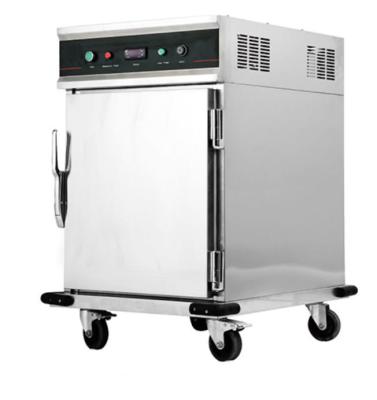 China 5 Layer Stainless Steel Mobile Food Warming Cart 1.8KW Adjustable Temperature for sale