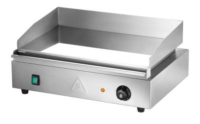 China Chrome Surface Restaurant Commercial Gas Griddle With Auto Temperature Control for sale