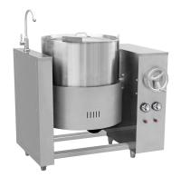 China 20KW Gas Tilting Boiling Kettle 100L Commercial Kitchen Equipment for sale