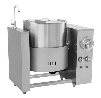 China 20KW Gas Tilting Boiling Kettle 100L Commercial Kitchen Equipment for sale