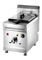 China Stainless Steel LPG Gas Fryer Commercial With Auto Temperature Control for sale