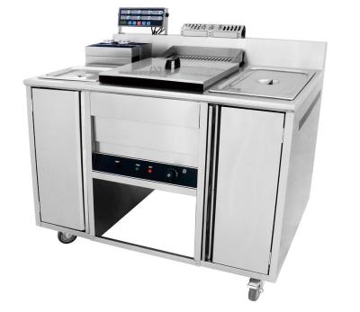 China Custom Commercial Stainless Steel Deep Fryer For Potato Chips Chicken Donut Chips for sale