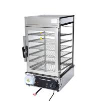 China 4 Layers Electric Food Warmer Station Showcase Automatic Temperature Control 1.5kW for sale