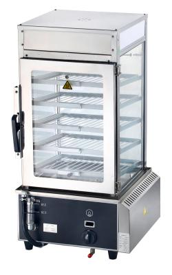 China 5 Layers Commercial Gas Food Steamer Showcase Adjustable Height For Preparation for sale