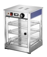 China 0.85kw Electric Food Warmer Station , Stainless Steel Display Warmer Showcase for sale