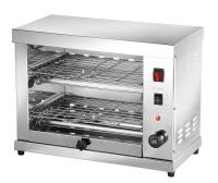 China Electric Quartz Tube Oven 3.6kW Stainless Steel Salamander Oven Commercial for sale