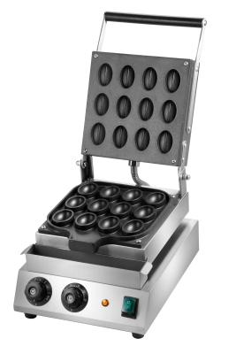 China Stainless Steel Commercial Waffle Baker With Non Stick Coating 1.8KW Constant Temp for sale