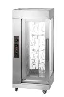 China Electric Or Gas Commercial Rotisserie Oven Vertical Stainless Steel rotisserie machine for sale
