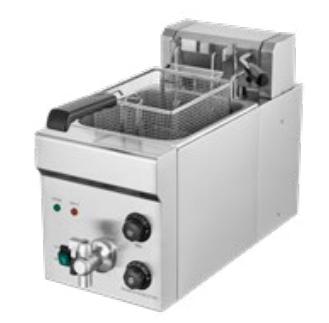 China Commercial Stainless Steel Double Tank Electric Deep Fryer 3.2KW for Restaurant Kitchen for sale