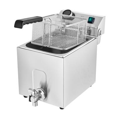 China Smart Screen Electric Fryer with 3.2KW Power 7.72L Capacity and Stainless Steel Construction for sale