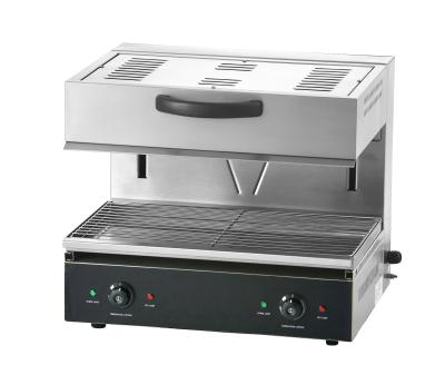 China Heavy-Duty Commercial Electric Salamander Oven with Lift-Up Design, 220V-240V Voltage & 4kW Heating Power for High-Volume Food Preparation for sale