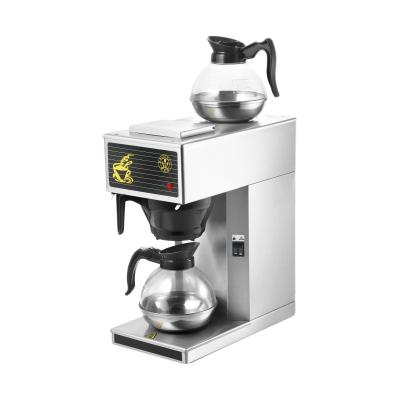 China 220V-240V Steel 304 Electric Coffee Maker Commercial Grade With Auto Shut Off for sale