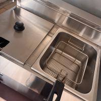 China 10L Gas-Powered Precision Temp-Control Stainless Steel Commercial Funnel Cake Fryer for sale