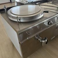 China High Capacity Freestanding Kitchenware Stainless Steel Electric Tilting Boiling Kettle 100L 380V 15KW Designed for Professional Kitchen for sale