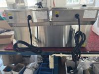 China Professional Commercial Kitchen Double Tank Deep Fryer Electric Energy Saving Model with Lift Up for Easy Operation for sale