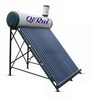 China Compact Non-Pressurized Solar Water Heater 200L Stainless Steel Tank Vacuum Tube for sale