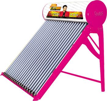 China Compact Non-Pressurized Solar Water Heater 50L to 500L CE Approved Vacuum Tube System for sale
