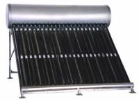 China Stainless Steel Non-Pressure Solar Water Heater 200L 300L 500L Vacuum Tube System for Home for sale