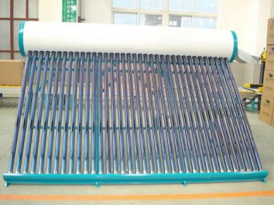 China Non-Pressure Vacuum Tube Solar Water Heater 50L-500L CE Certified for sale