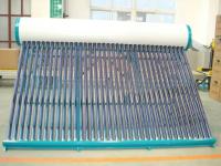 China Non-Pressure Vacuum Tube Solar Water Heater 50L-500L CE Certified for sale