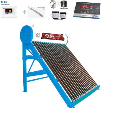 China Compact Non Pressure Solar Water Heater 300L with Controller TK-8A and 1500W Electric Heater for sale