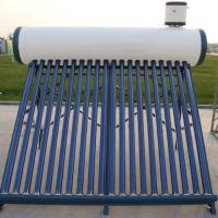 China Compact Non Pressure Solar Hot Water Heater 50L to 500L Vacuum Tube System for sale