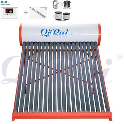 China Non-Pressurized Evacuated Tube Solar Water Heater 200L 300L CE Approved for sale