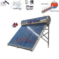 China Stainless Steel Non-Pressure Solar Water Heater 200L 300L Thermosiphon System for Romania for sale