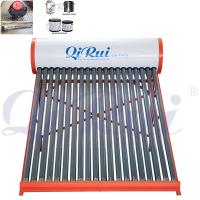 China Compact Non-Pressure Solar Water Heater 200L Stainless Steel Thermosiphon Vacuum Tube for sale