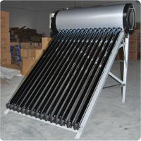 China Compact Non-Pressurized Solar Water Heater 100L 200L Aluminum Frame for sale