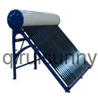 China Compact Non-Pressure Vacuum Tube Solar Water Heater 60L to 500L CE Certified for sale