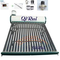 China Non Pressure Solar Water Heater 200L 300L Vacuum Tube Low Pressure Thermosiphon System with CE Solar Keymark for sale