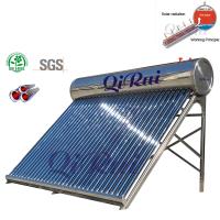 China Stainless Steel Non-Pressure Solar Water Heater 200L 300L with CE Certification for sale