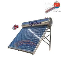 China Non Pressure Solar Water Heater 200L 300L Stainless Steel Solar Boiler System for sale