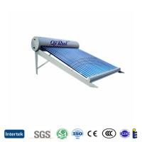 China Non-Pressurized Solar Water Heater 50L to 500L Vacuum Tube CE Certified for sale