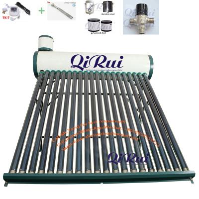 China Non-Pressurized Vacuum Tube Solar Water Heater 200L 300L with CE Certificate for sale