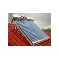 China Non-Pressure Stainless Steel Solar Water Heater 50L to 500L Vacuum Tube for sale