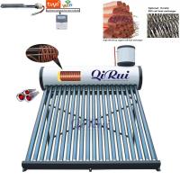 China Pressurized Solar Water Heater 200L 300L Copper Coil Pre Heated System with Assistant Tank for sale