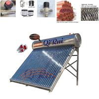 China Pressurized Solar Water Heater 200L 300L Copper Coil Pre Heated System with Assistant Tank for sale
