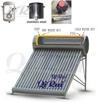 China Compact Pressurized Solar Water Heater 150L to 500L Copper Coil Thermosyphon for sale