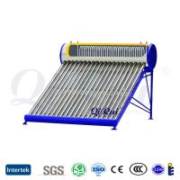 China Pre Heated Compact Pressurized Copper Coil Solar Water Heater 150L 500L CE for sale