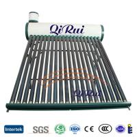 China Pre Heated Compact Pressurized Copper Coil Solar Water Heater 150L 300L Solar Keymark for sale