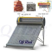 China Pressurized Solar Water Heater 300L Stainless Steel Copper Coil Vacuum Tube Hot Water System for sale