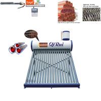 China Pressurized Copper Coil Solar Water Heater 150L 200L 240L 300L Stainless Steel Tank for sale