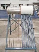 China Galvanized Steel Pressurized Solar Water Heater 100L 300L Heat Pipe EN12976 for sale